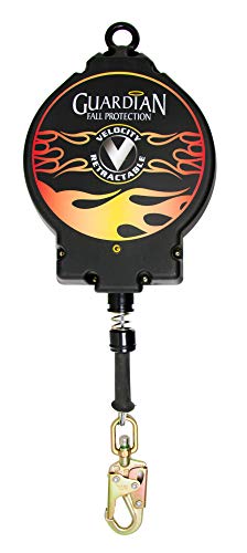 Guardian Fall Protection 42005 Velocity Cable SRL – 100 ft. Self ...