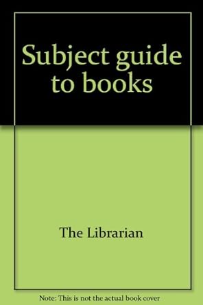 Subject guide to books: The Librarian: Amazon.com: Books