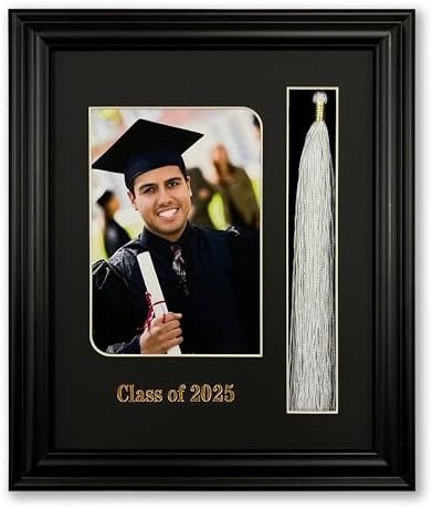 Amazon.com - Frames for Portraits Black Wood Graduation Tassel Picture ...