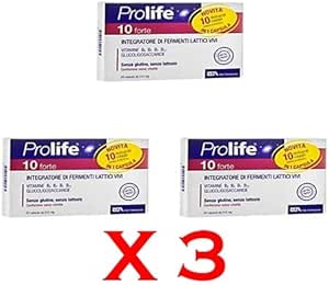 PROLIFE 10 FORTE 20 CAPSULE : Amazon.it: Salute e cura della persona