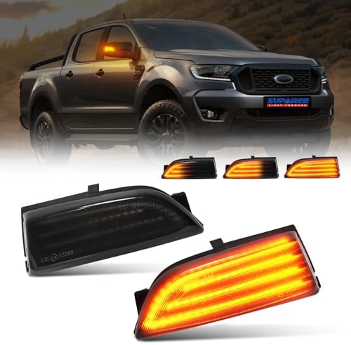 Amazon.com: SUPAREE LED Switchback Side Mirror Turn Signal Light fit ...