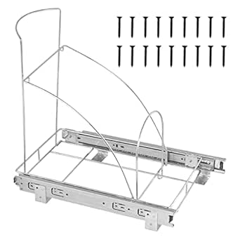 Roll-Out Sliding Rack for Waste Can, 29 litres Garbage Recycling Bins ...