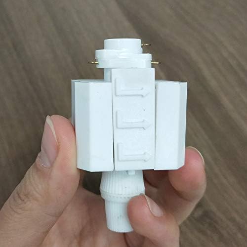 J-Type Track Lighting Connectors for J-style Single Circuit 2-wire ...