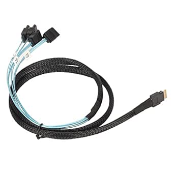 SAS Cable 12gb, 7 Pin Flexible Serial Design Fast Transmission SAS ...