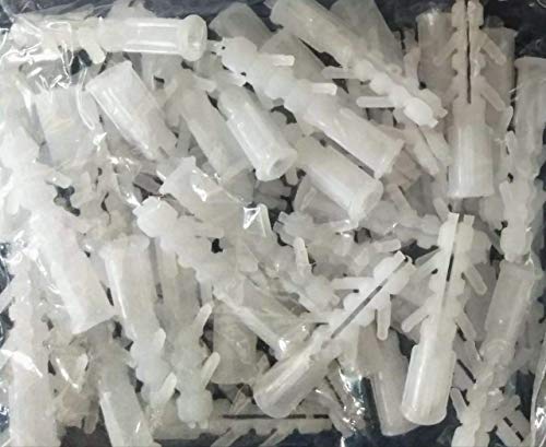 Rawal Plug/Plastic Wall Plug 35x8mm Pack of 100 nos : Amazon.in: Home ...