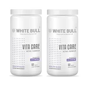 WHITE BULL Vita Care – Multivitamin for Diabetes Support | Enhances ...
