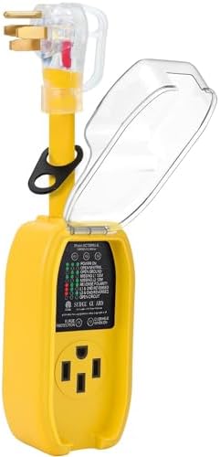 Amazon.com: RV Surge Protector 50 Amp: Professional Circuit Analyzer ...