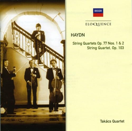 Amazon.com: Haydn: String Quartets Nos. 1 & 2, Op. 77 / String Quartet ...
