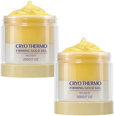 Amazon.com : Cooling and Warming Firming Gold Gel - Skin Tightening ...