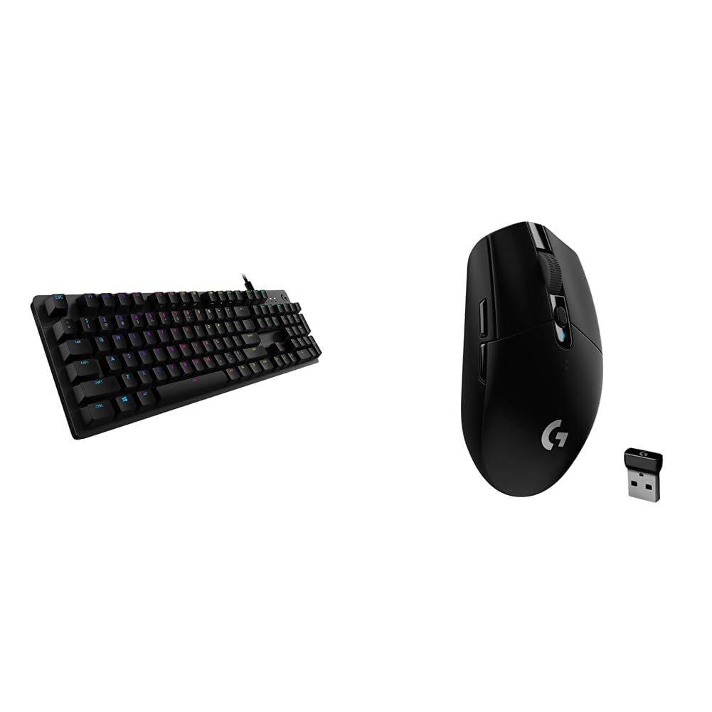 Logitech G 512 RGB Backlit Mechanical Wired Gaming Keyboard with GX ...