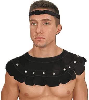 Amazon.com: Windlass Warrior Suede Studded Mantle with Silver Finished ...