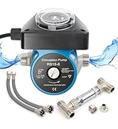 Uiyofok 595916 Recirculating Hot Water Pump Comfort System 25 Watts ...