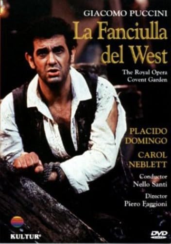 Amazon.com: Puccini - La Fanciulla del West / Santi, Domingo, Neblett ...