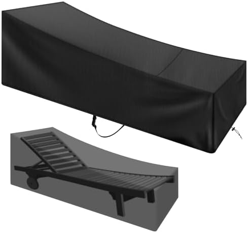 NEVERLAND Sun Lounger Covers - Garden Sunbed Cover Waterproof - 420D ...