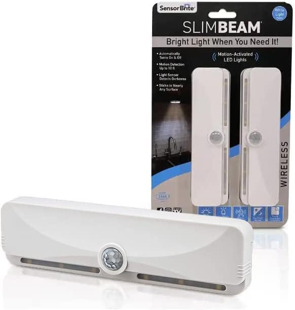 Amazon.com: Sensor Brite Slim Beam Wireless Motion Sensor LED Light ...