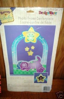 Amazon.com: Barney for baby photo frame centerpiece : Baby