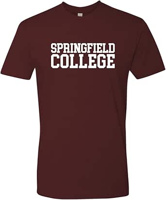 Amazon.com: Springfield College Block Letters Unisex Premium Short ...