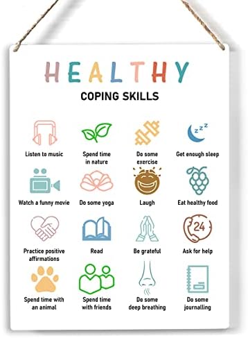 Amazon.com: Mental Health Check In Office Decor, Relief Social ...