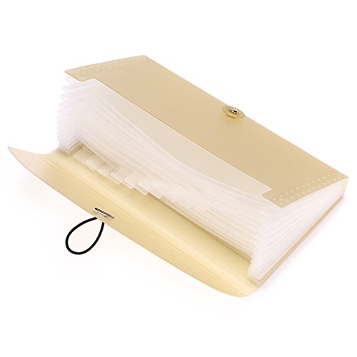 Snapklik.com : Expanding File Folder - 13 Pockets, Small Accordion File ...
