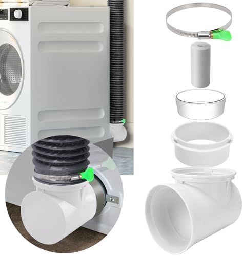 Amazon.com: Dryer Vent Connector Kit with Dryer Hose,Dryer Connection ...