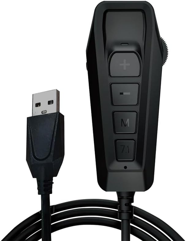 Amazon.com: USB Sound Card Virtual 7.1 Surround Sound USB External ...