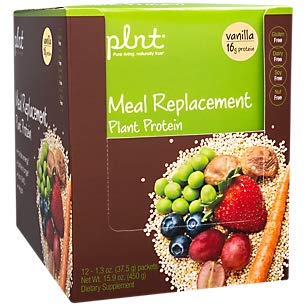 plnt Meal Replacement Plant Protein - Vanilla (12 Packets) - Insect ...