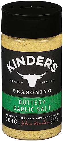 Amazon.com : Kinder's, Buttery Garlic Salt Seasoning, 6 Ounce : Grocery ...