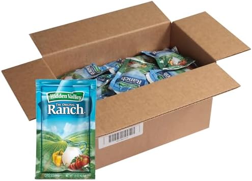Amazon.com : Hidden Valley Original Ranch Dressing & Ranch Dip Packets ...