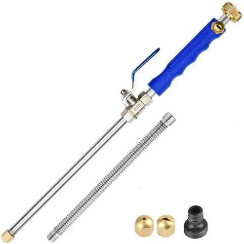 High Pressure Washer Gun Power Wand Jet Nozzle with Garden Hose End ...
