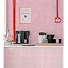 Latvo Pink Wallpaper Silk Embossed Floral Pink Contact Paper Peel and ...