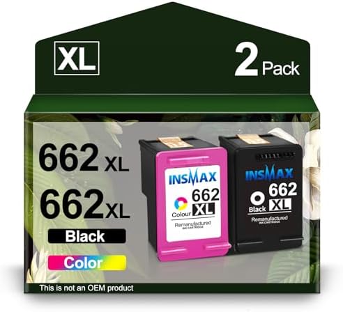 Amazon.com: 662 Ink Cartridges Black and Color CZ105AL CZ106AL ...