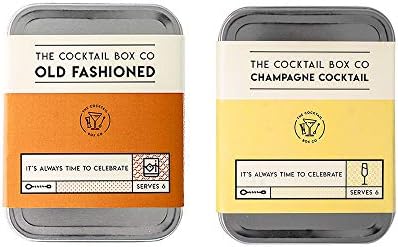 Amazon.com: The Cocktail Box Co. Manhattan Cocktail Kit - Premium ...