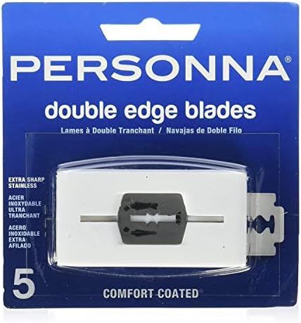 Amazon.com: Personna DE Stainless Steel Double Edge Blades - 4" Length ...