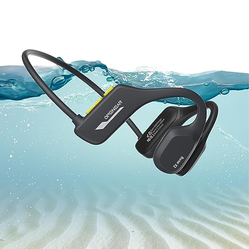 Xmenha Waterproof Bone Conduction Headphones Swimming Open Ear ...