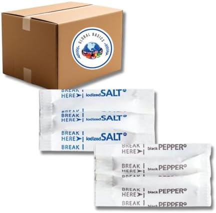 Amazon.com : Individual Salt Packets by Salty Ernie, Iodized Table Salt ...