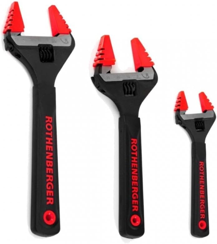 Bacho Alloy Steel Metric Adjustable Wrench Set (Pack of 3) : Amazon.co ...