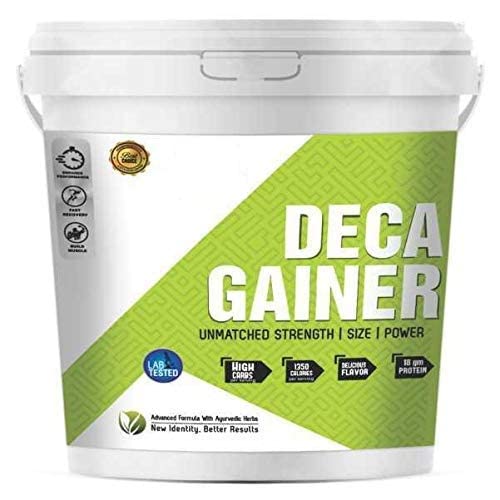 DECA GAINER (UNMATCHED STRENGTH SIZE POWER) VANILA (VANILA, 10LBS ...