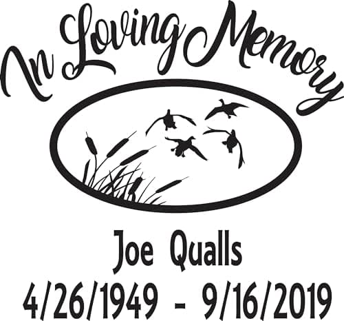 Amazon.com: Duck Hunting Memorial, Ducks, Memorial Car Decal, In Memory ...