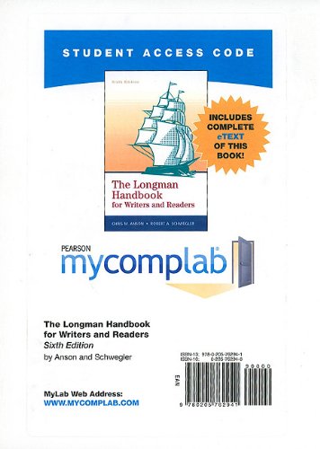 Amazon.com: MyCompLab with Pearson eText - Standalone Access Card - for ...