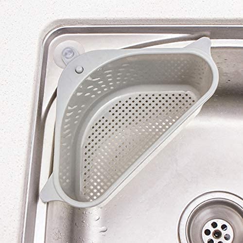 MIXCART Plastic Multipurpose Kitchen Sink Corner Dish Organizer Tray ...