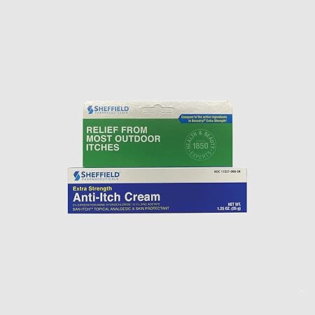Amazon.com: Dr. Sheffield Anti-Itch Cream With Histamine Blocker, 1.2 ...