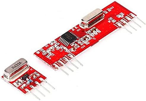 Robodo W1 RF ASK Module Wireless Transmitter Plus Receiver Pair 433 or 434 MHz : Amazon.in ...