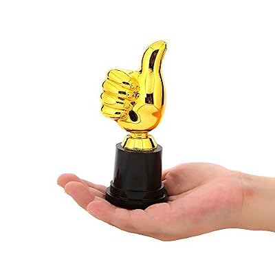 12-Pack 5 Inch Thumb up Award Trophy - Classroom Nepal | Ubuy