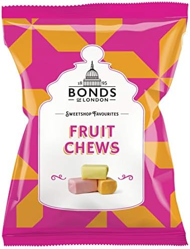 Amazon.com : Original Bonds Of London Blue Raspberry Bon Bons Bag Sugar ...