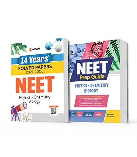 Buy Combo for NEET Prep Guide with 14 Years Solved Papers 2022 (Set of ...