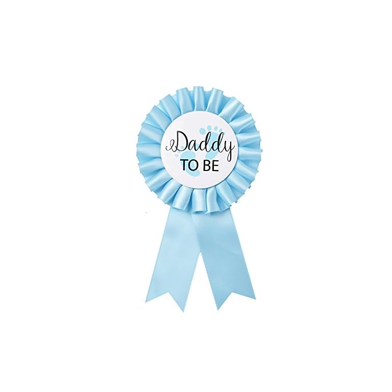 "Daddy to Be" Tinplate Badge Pin - Baby Shower Button New Dad Gifts ...