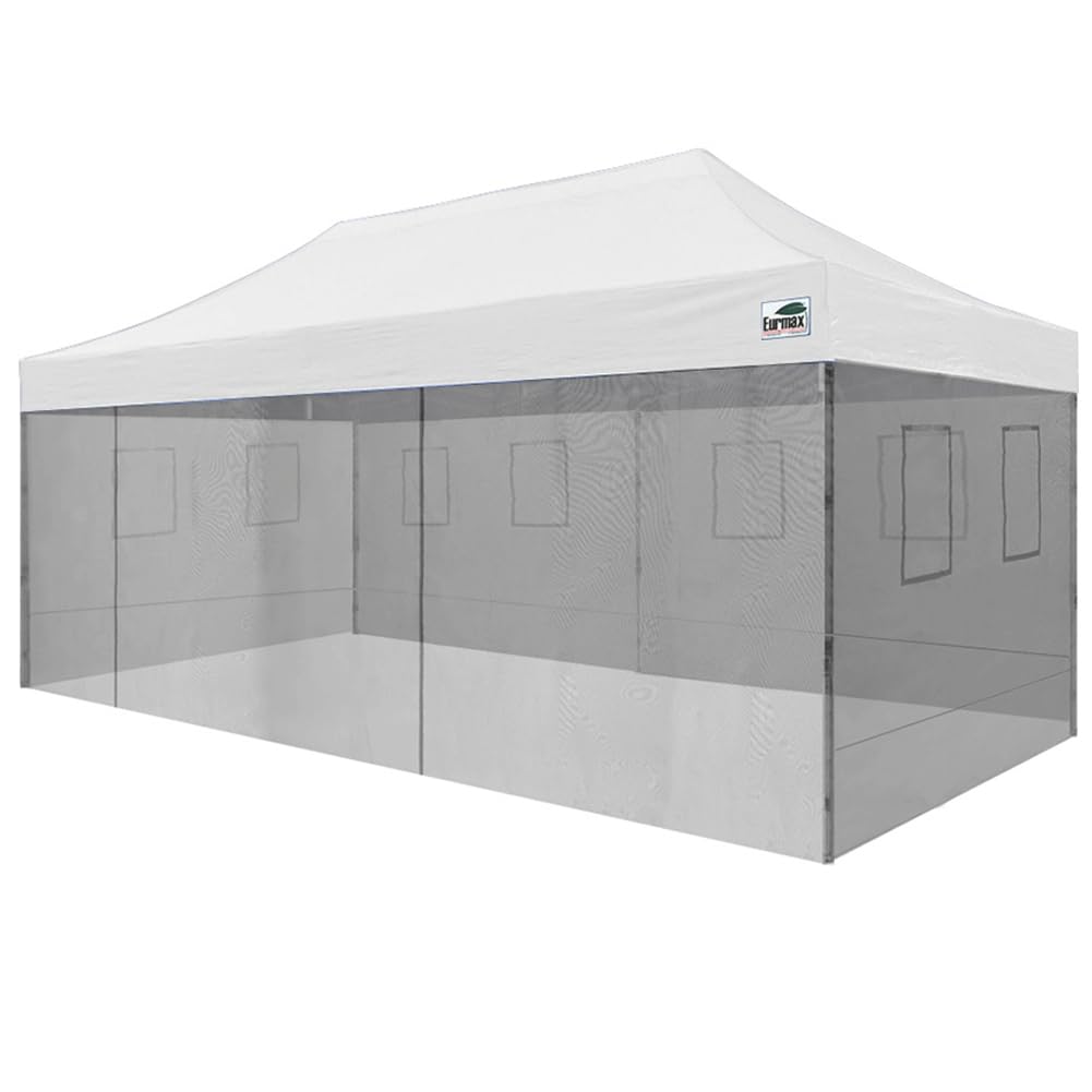 Amazon.com : Eurmax USA Screen Wall Food Service Canopy Wall Kit for 10 ...