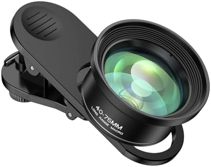 Amazon.com: Andoer Mobile Phone Lens Macro Lens for Smartphone 4K Ultra ...