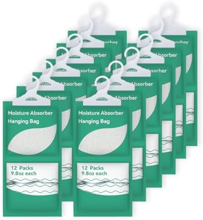 Amazon.com - Tvuidgeg Moisture Absorbers Packets, Fragrance Free (12 ...