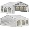 Amazon.com : DELTA 20'x20' Budget PE Party Tent + (2) Long Bags + (2 ...
